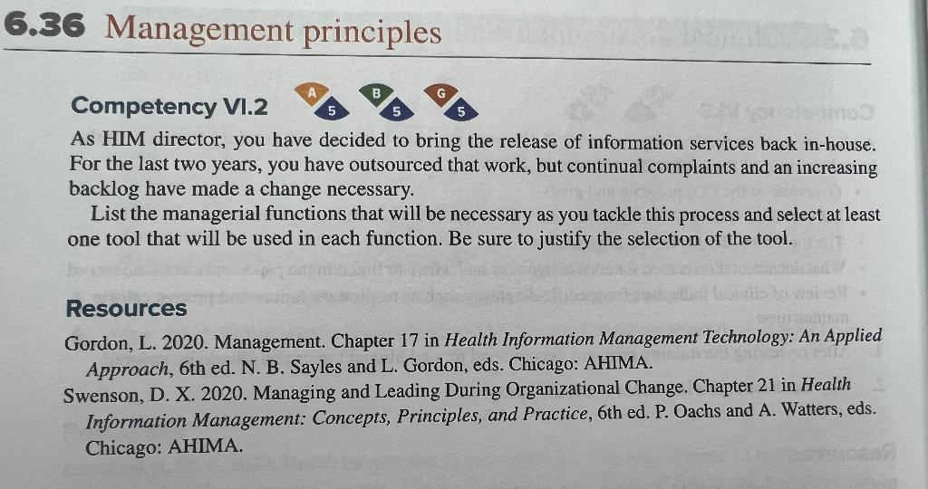 Solved List and describe the 4 managerial functions and at | Chegg.com