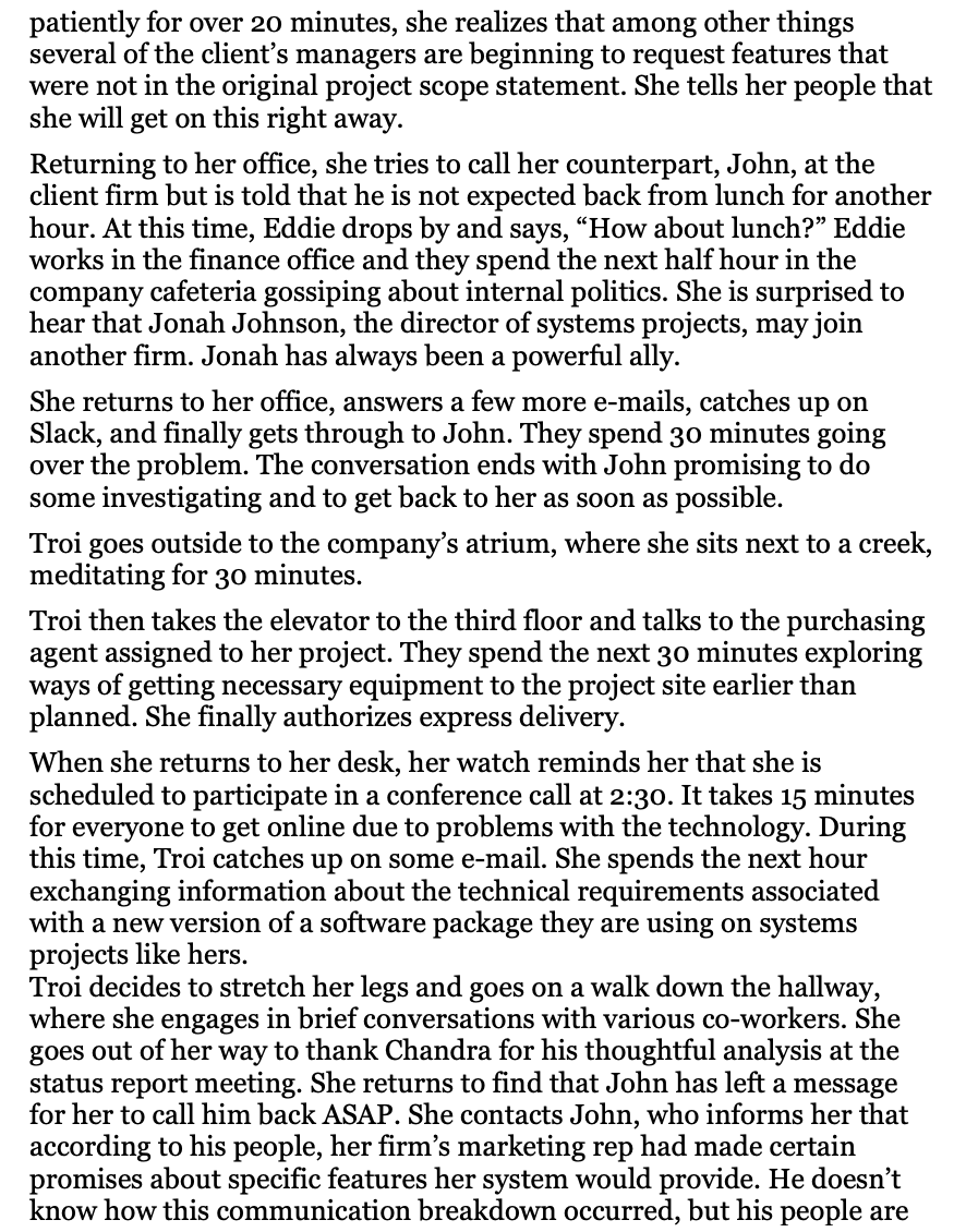 Solved Read the Cases 1.1 and 1.2 from the text. Answer the | Chegg.com