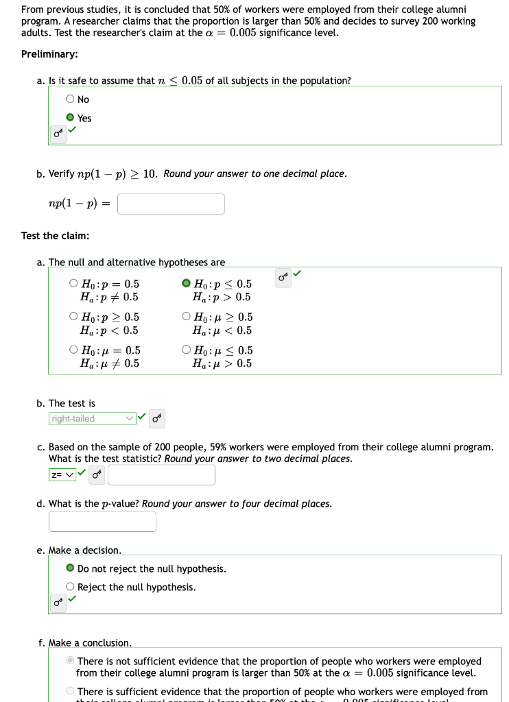 Solved From previous studies, it is concluded that 50% of | Chegg.com