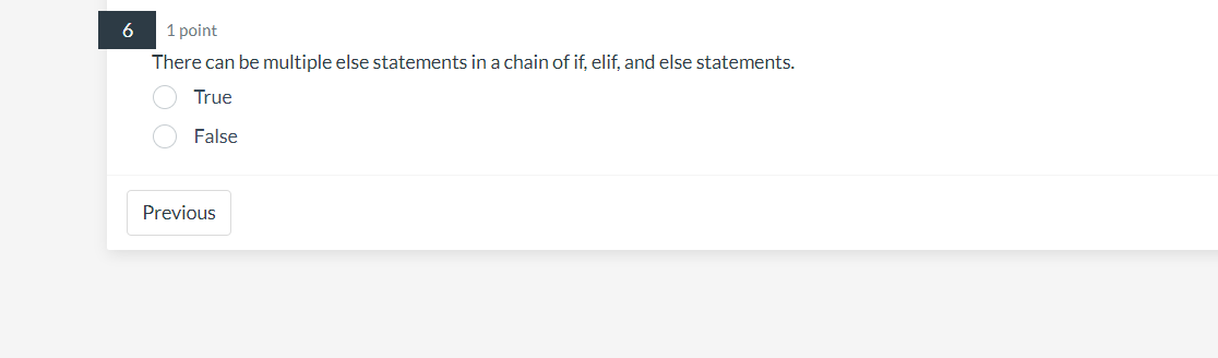 Solved If and elif statements require a condition to be | Chegg.com