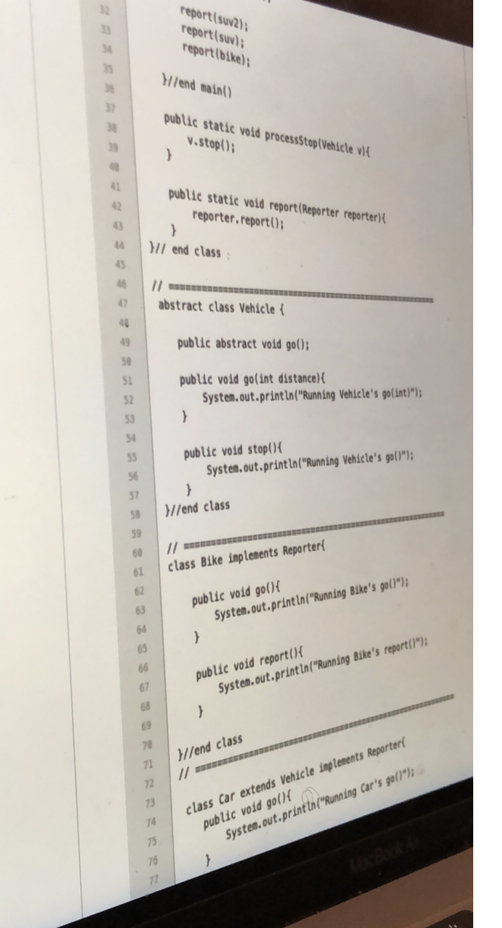 Solved 35 What is the output when executing line 24: 1 pts 1 | Chegg.com