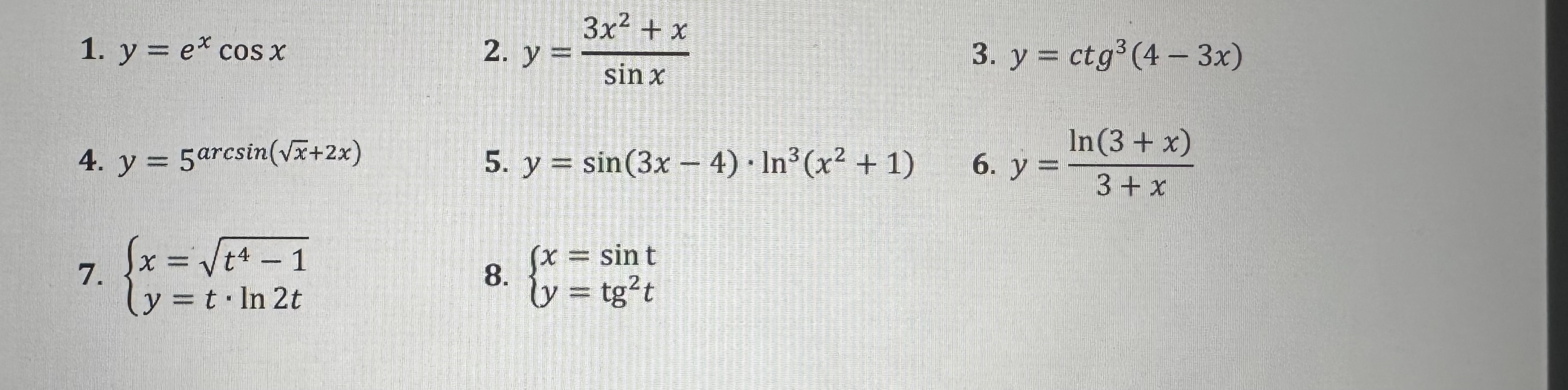 Solved DERIVATIONIn exercises 1 - 5, derive the given | Chegg.com