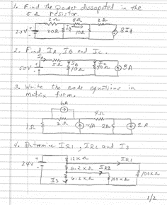 Solved to find the power dissapited in the 64 restor 2017 | Chegg.com