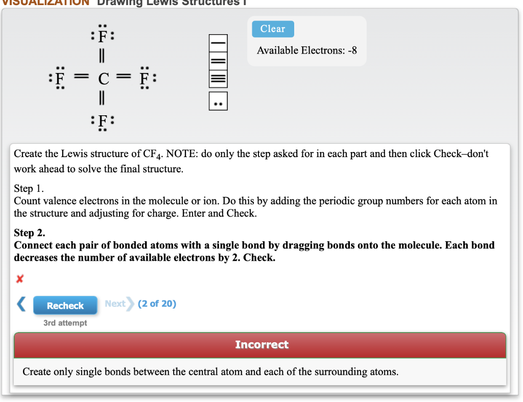 Lewis Structure Cf4