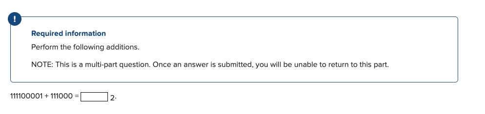 Solved Required information Perform the following additions. | Chegg.com