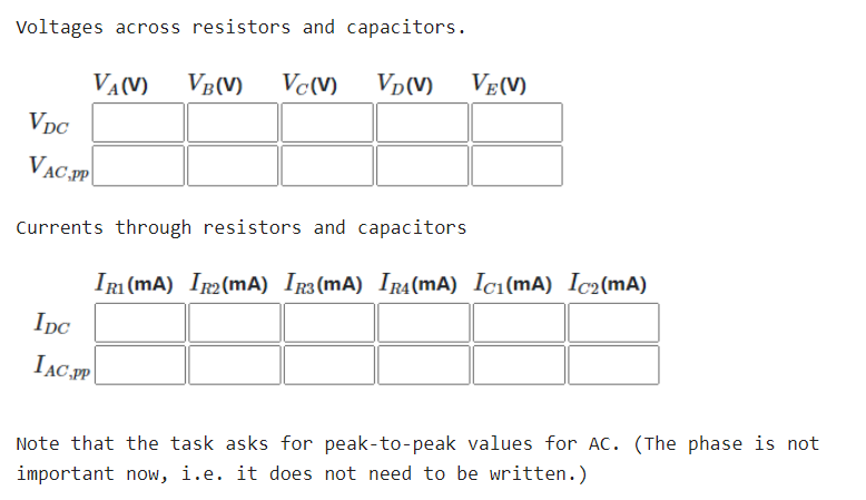 Solved Simulate the voltages at all nodes and the currents | Chegg.com
