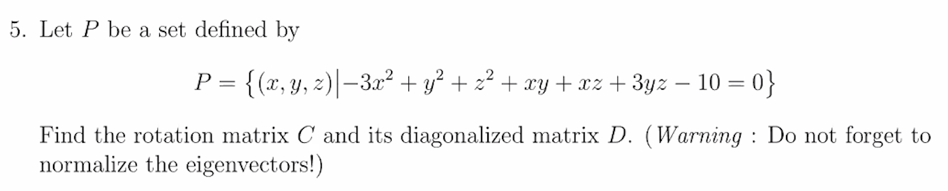 Solved 5. Let P be a set defined by | Chegg.com