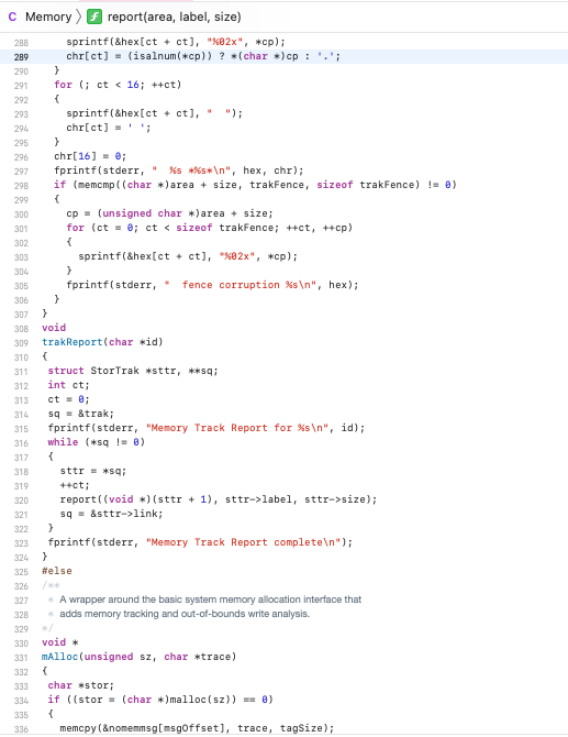 The attached files, Memory.c, Memory.h, and MemLeak.h | Chegg.com