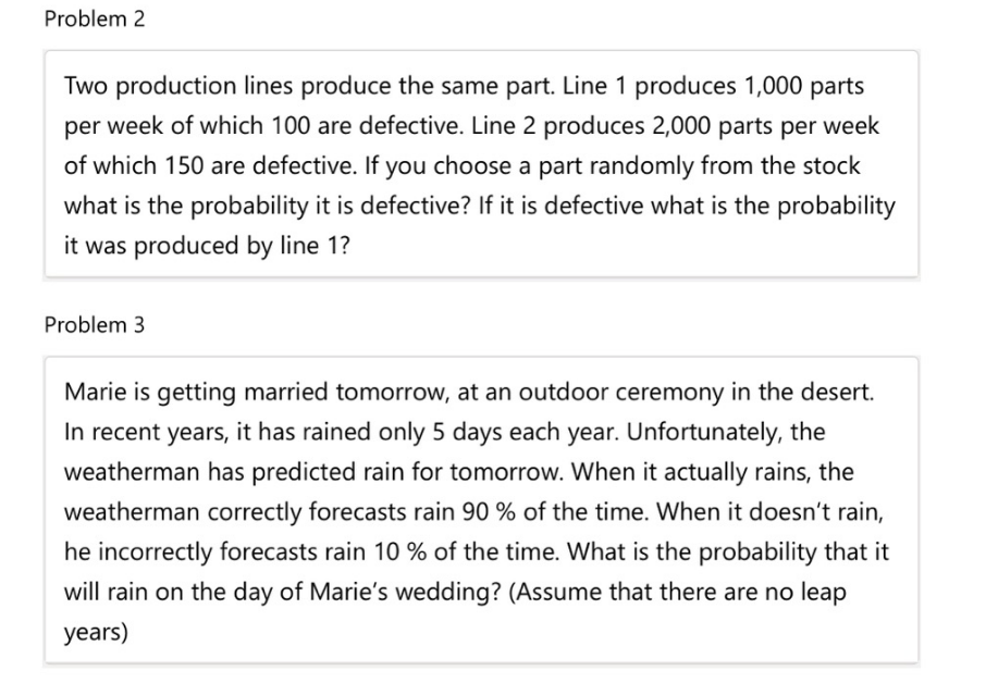 Solved This is bayes theorem problem. I want to know | Chegg.com