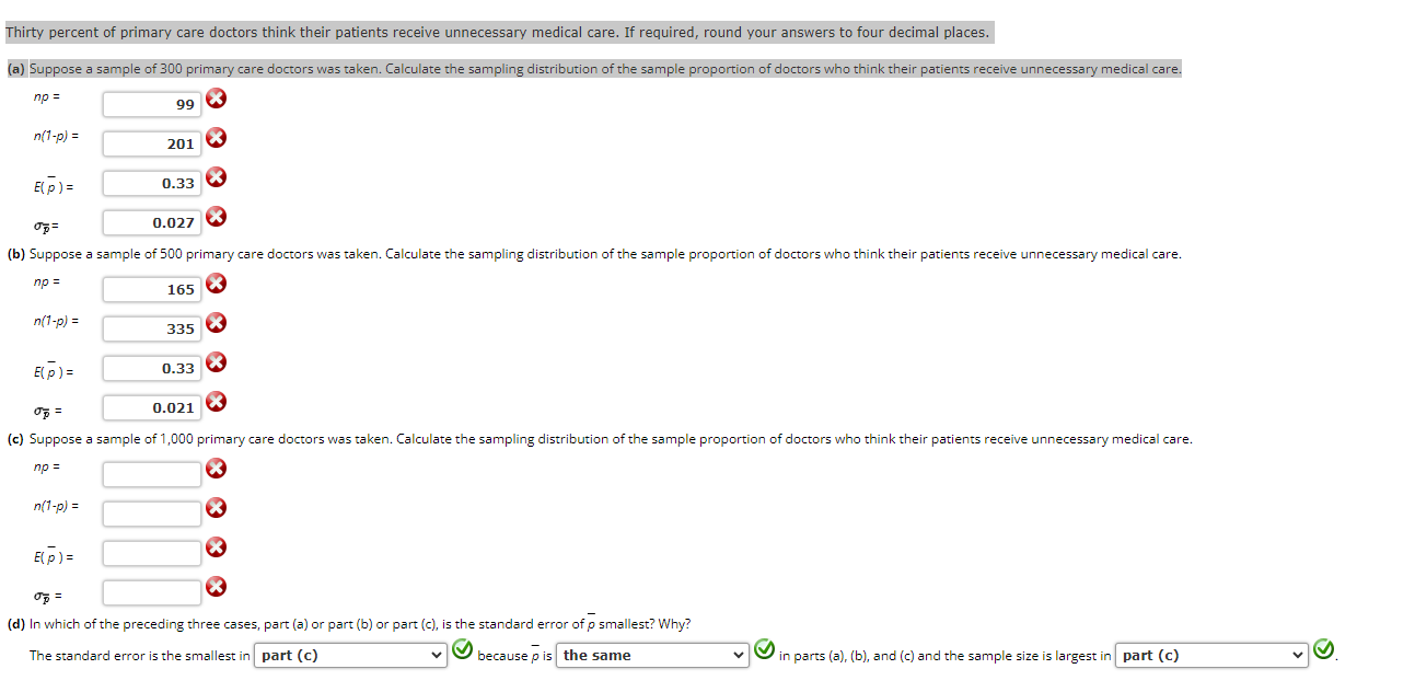 Solved np=n(1−p)=E(pˉ)=σpˉ= np=n(1−p)=E(pˉ)=σpˉ= | Chegg.com