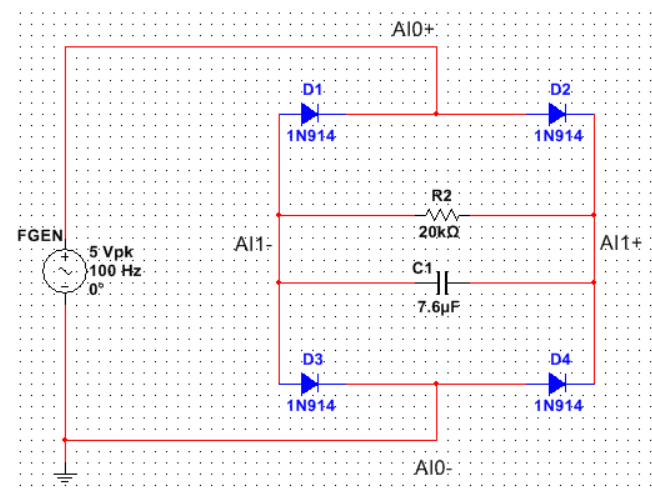 Solved Output is taken using Al1+ and Al1- as shown. | Chegg.com