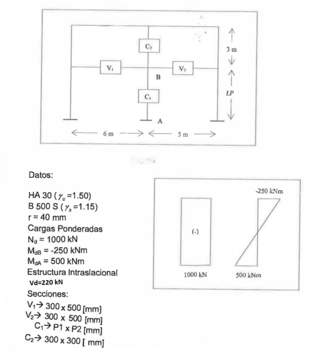 Solved Obtain the longitudinal and transverse reinforcement | Chegg.com
