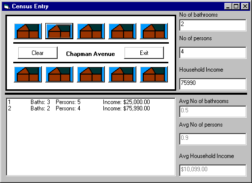 Solved Design a census application (using Visual Basic). | Chegg.com