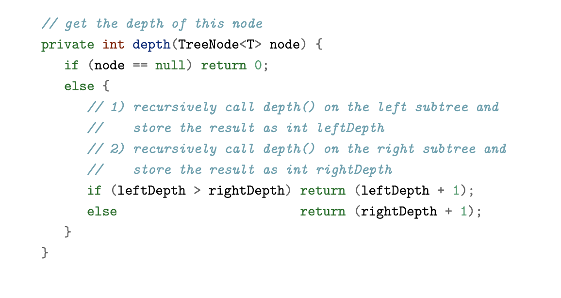 Solved Data Structures in Java Please check the following | Chegg.com