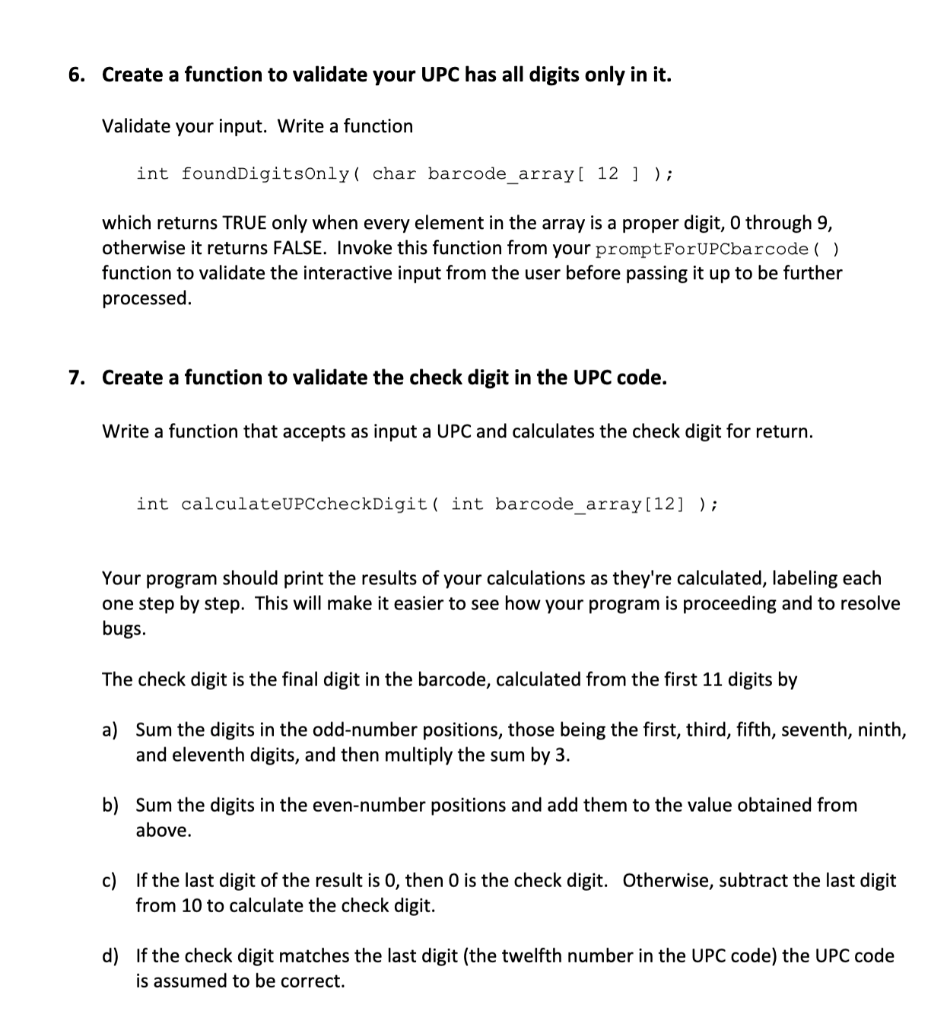 Problem Specification 1. Write a program to validate | Chegg.com