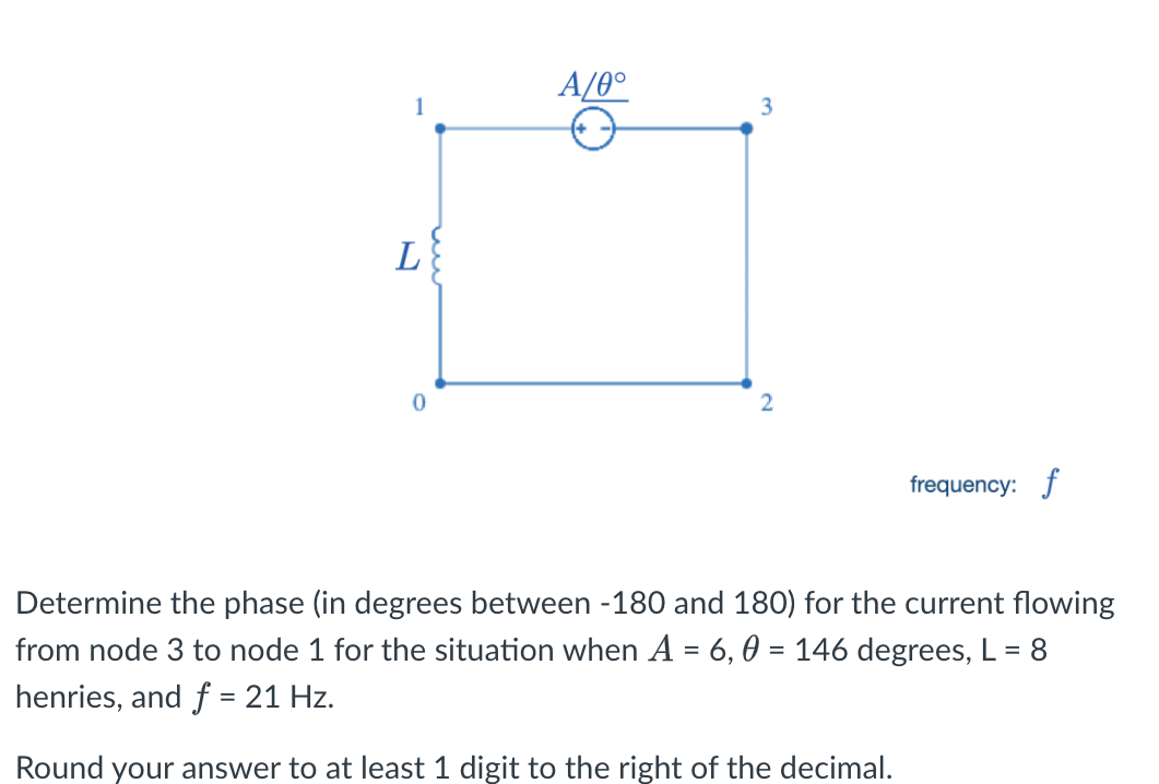 Solved Determine the phase (in degrees between -180 and 180 | Chegg.com