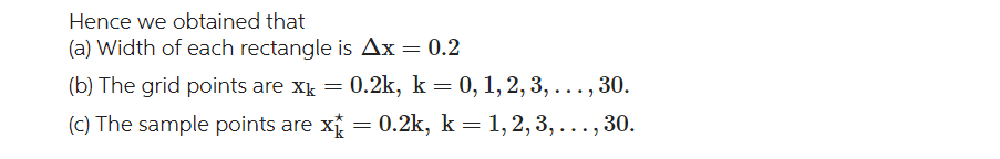 Hence we obtained that (a) Width of each rectangle is | Chegg.com