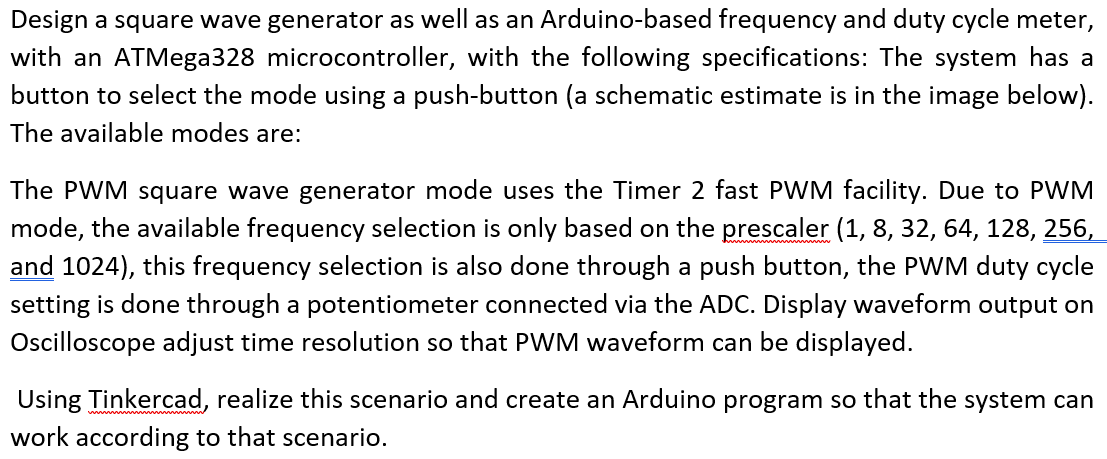 Design a square wave generator as well as an | Chegg.com
