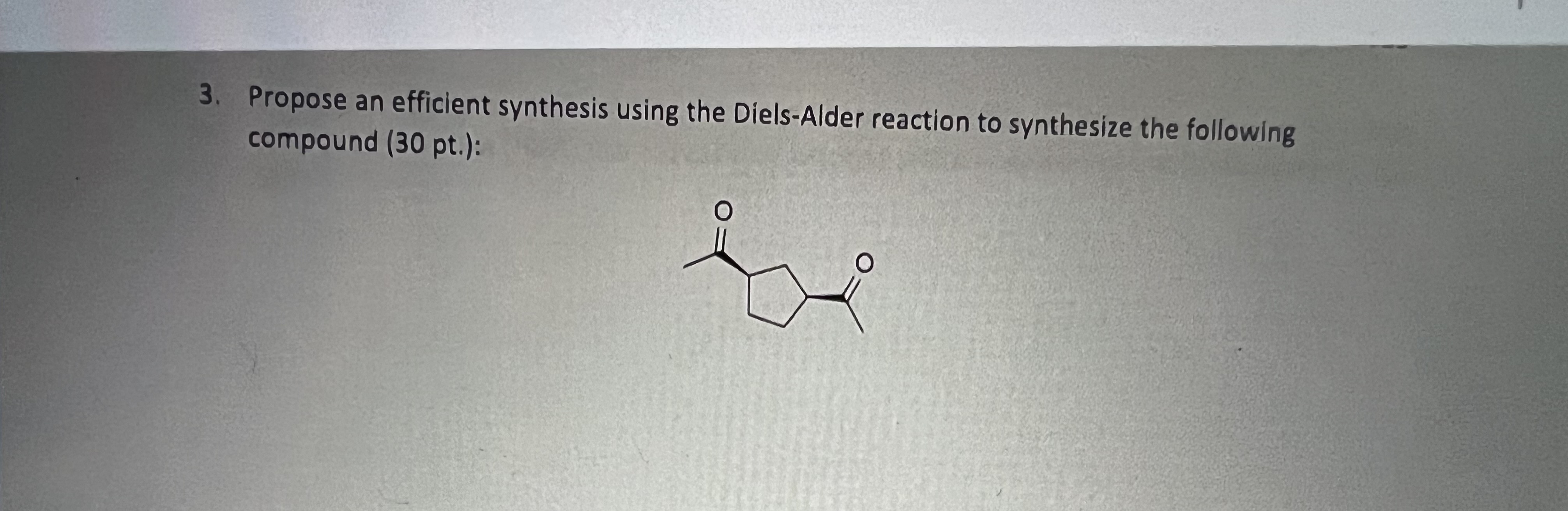 Solved 3. Propose an efficient synthesis using the | Chegg.com