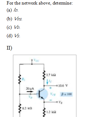 Solved QUESTION 17 I) 20 V 2.2 km 'oss - 45 mA Yos 0.68 KB | Chegg.com
