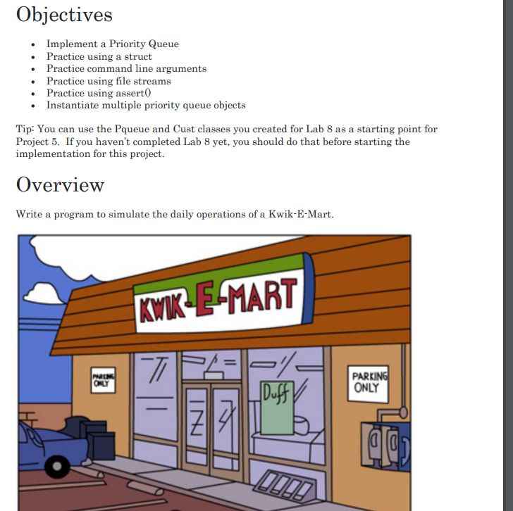 needs to be in C++, starter code for cust.cpp/.h and | Chegg.com