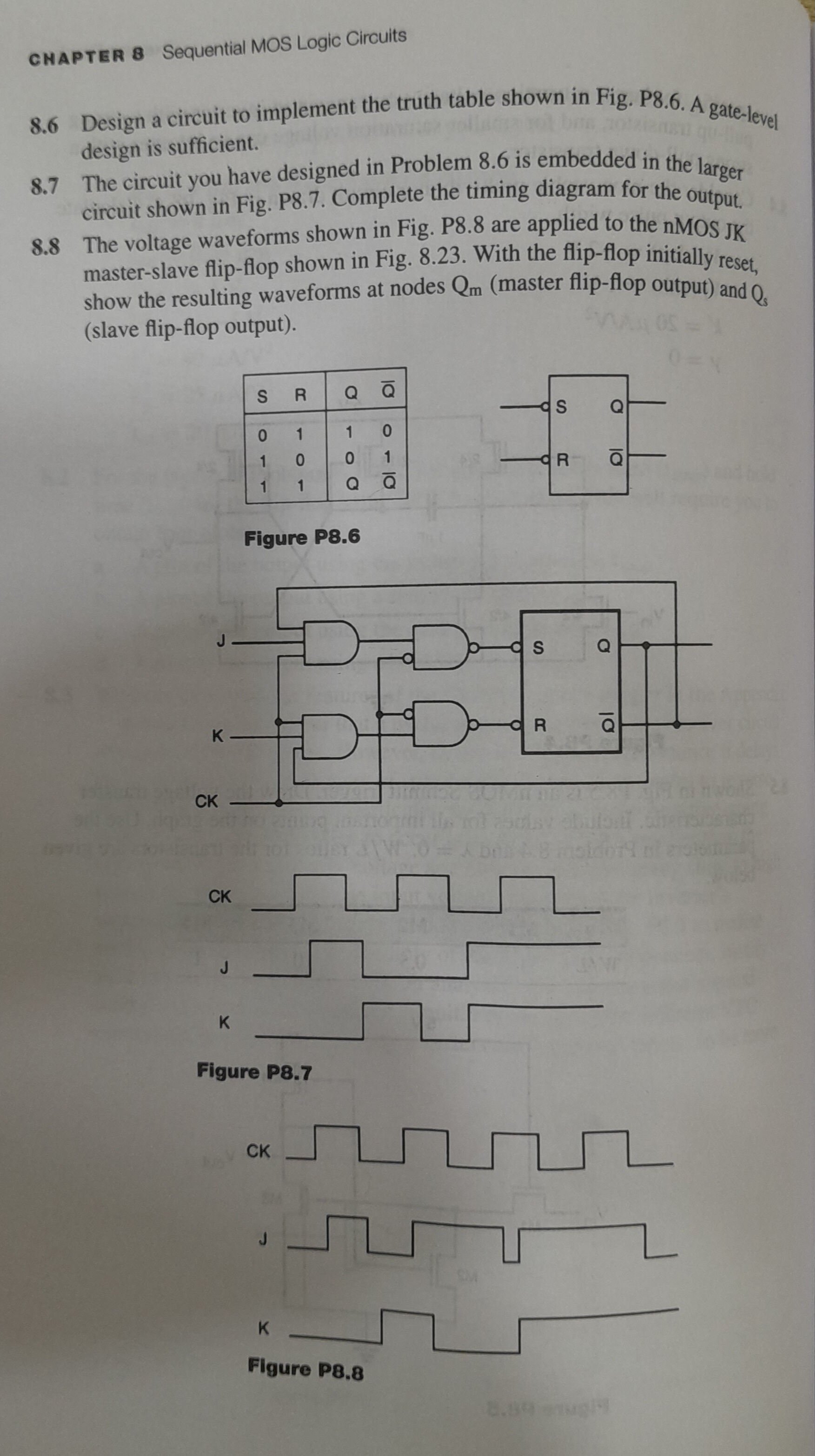 Solved Please solve 8.6, 8.7 and 8.8 from below imageAlso | Chegg.com