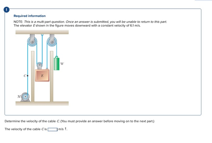 Solved Required information NOTE: This is a multi-part | Chegg.com
