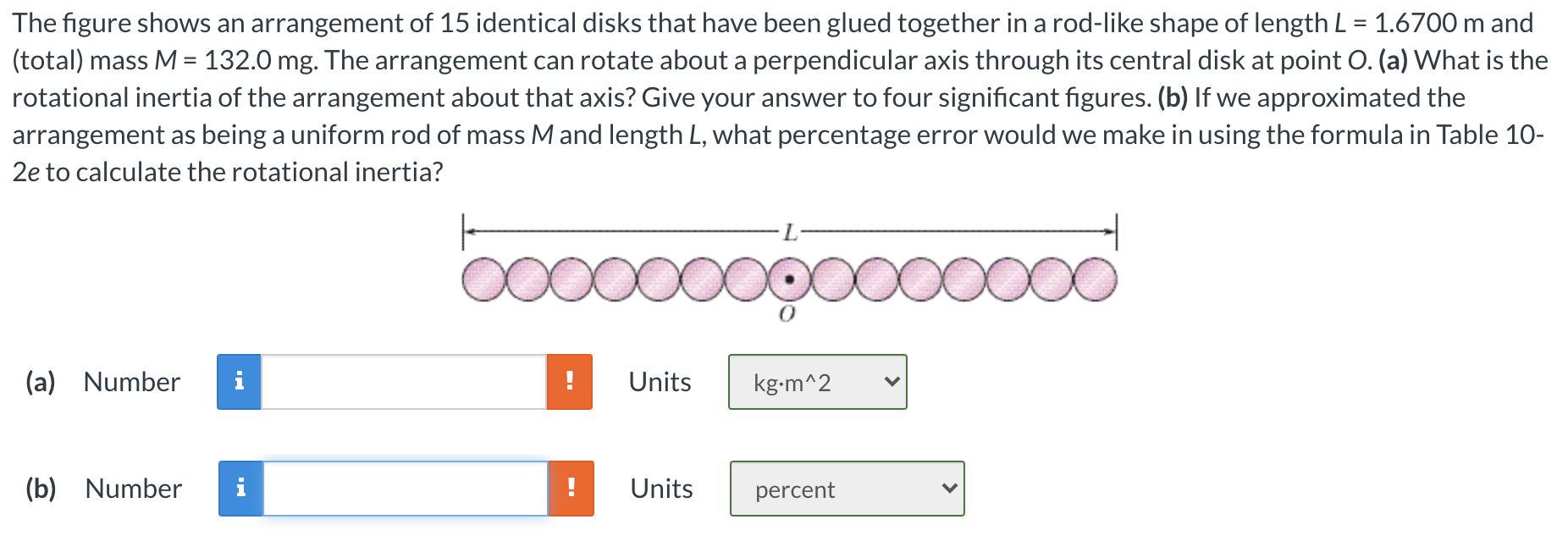Solved The figure shows an arrangement of 15 identical disks | Chegg.com