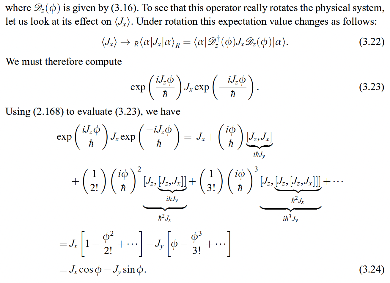 Solved 1. Rotate states or rotate operators? A physical | Chegg.com