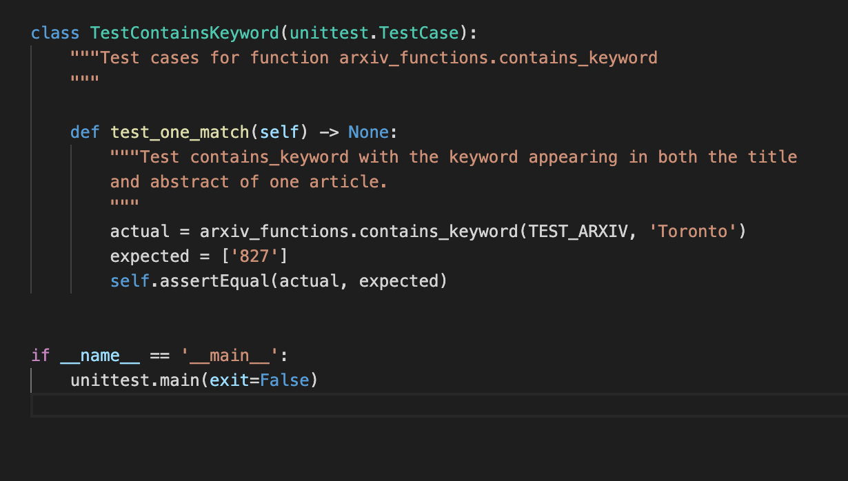 Solved in Python 3 // Task 5: Required Testing | Chegg.com