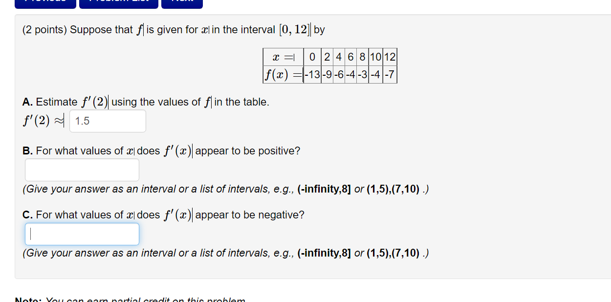 Solved WWB05: Problem 4 Previous Problem List Next (1 point) | Chegg.com