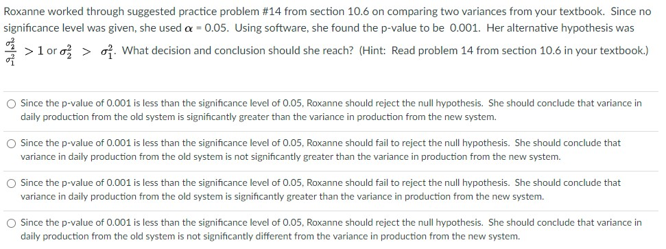 Solved Roxanne worked through suggested practice problem #14 | Chegg.com