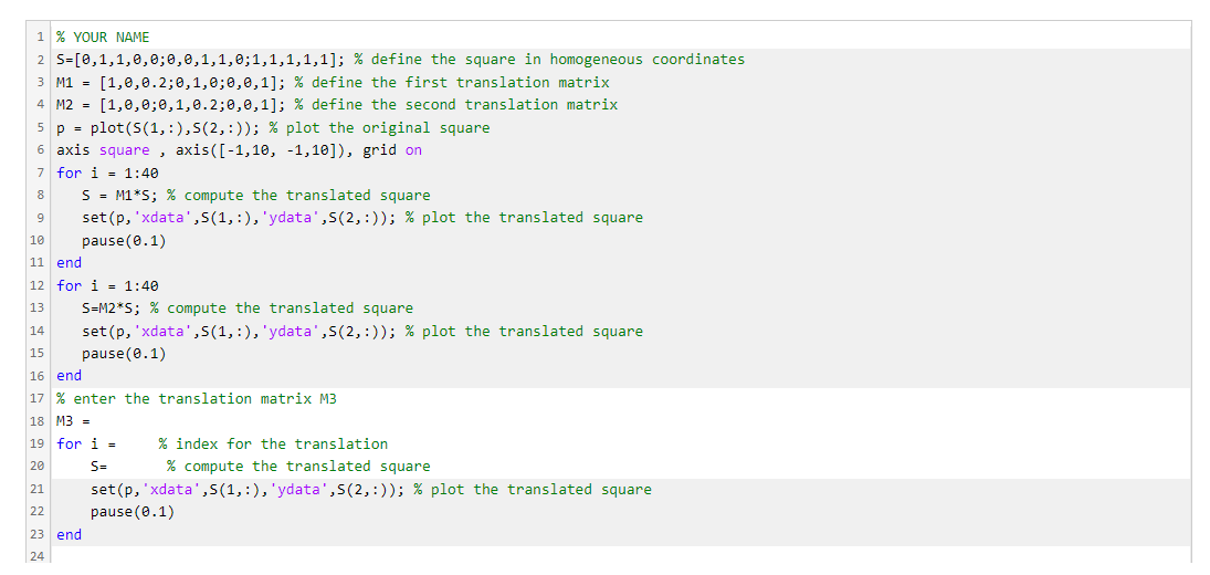 Solved MAT 343 LAB 4 Problem 6 My Solutions > Download and | Chegg.com