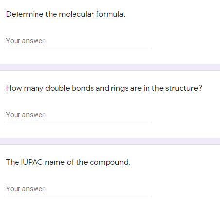Solved Structure Elucidation Use the data from the spectra | Chegg.com