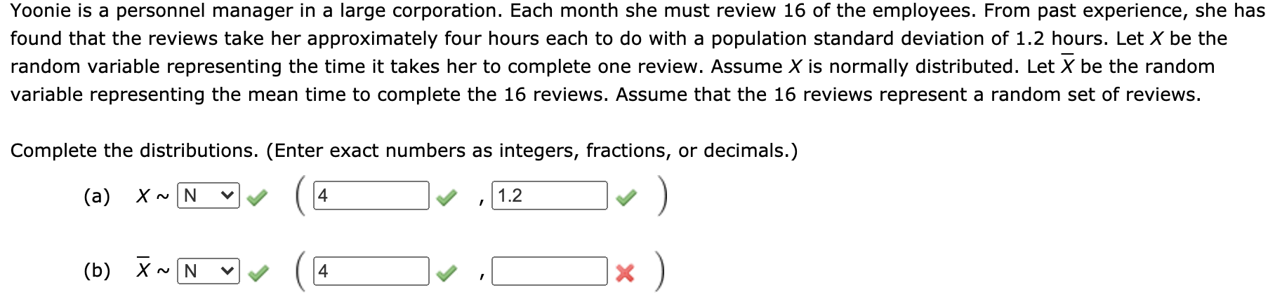 Solved Yoonie is a personnel manager in a large corporation. | Chegg.com