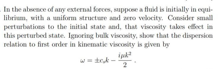Solved In the absence of any external forces, suppose a | Chegg.com