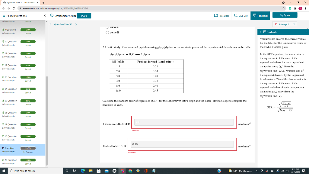 This is a biochemistry course, however, it is asking | Chegg.com