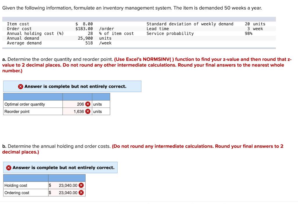 Solved Given the following information, formulate an | Chegg.com