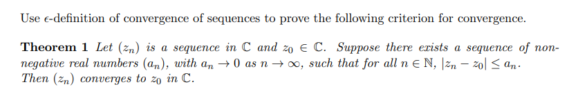 Solved Use e-definition of convergence of sequences to prove | Chegg.com