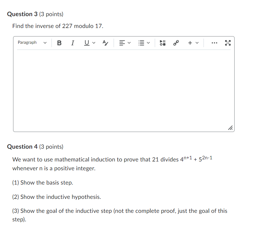 Solved Discrete Structures Please Help need to Verify My | Chegg.com