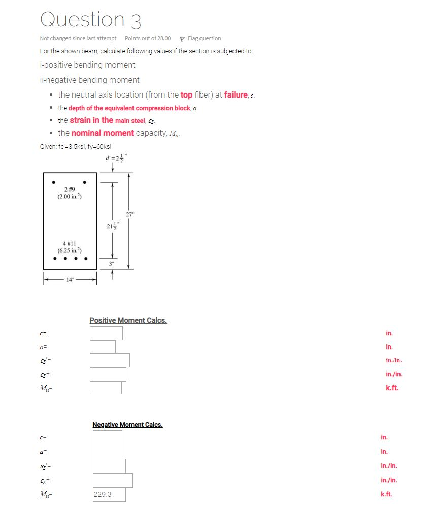 Question 3 Not changed since last attempt Points out | Chegg.com