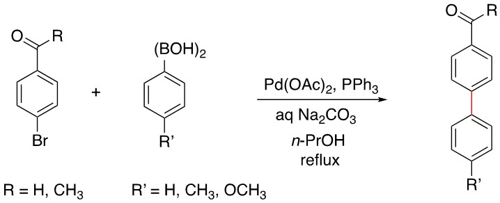 Solved Draw a reaction scheme of the Suzuki Cross-coupling | Chegg.com
