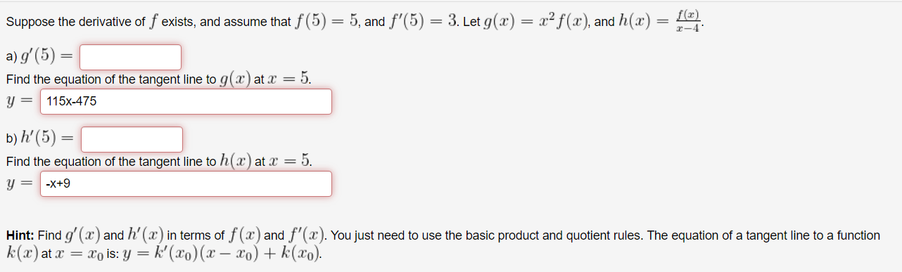 Solved Suppose the derivative of f exists, and assume that | Chegg.com