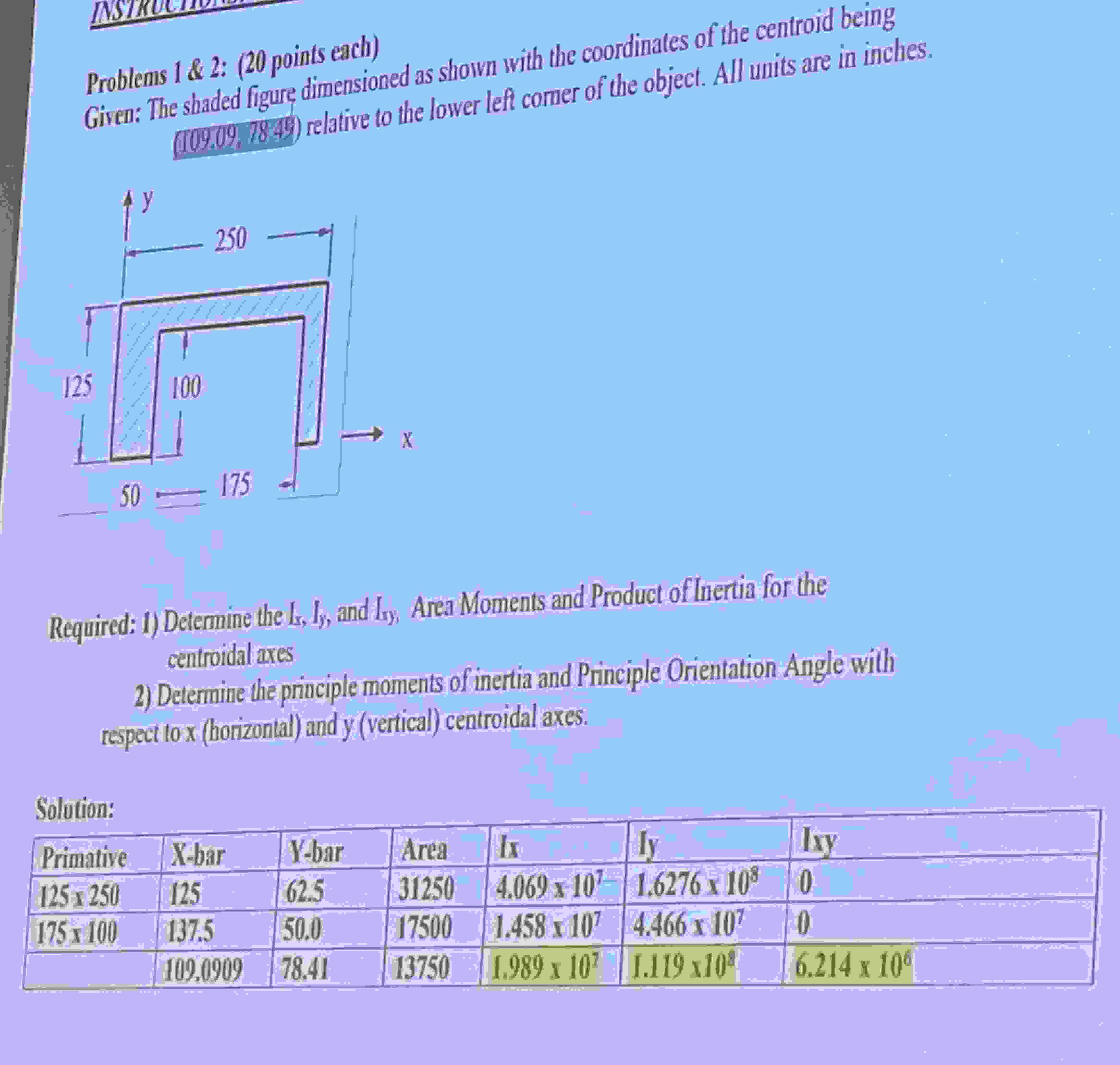 Solved solve problem explain in detail show all steps. The | Chegg.com