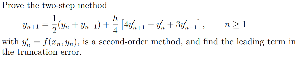 Solved Prove the two-step method | Chegg.com