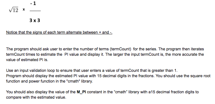 Solved Topic: Chapter 5 - loops Purpose: Use loop to | Chegg.com