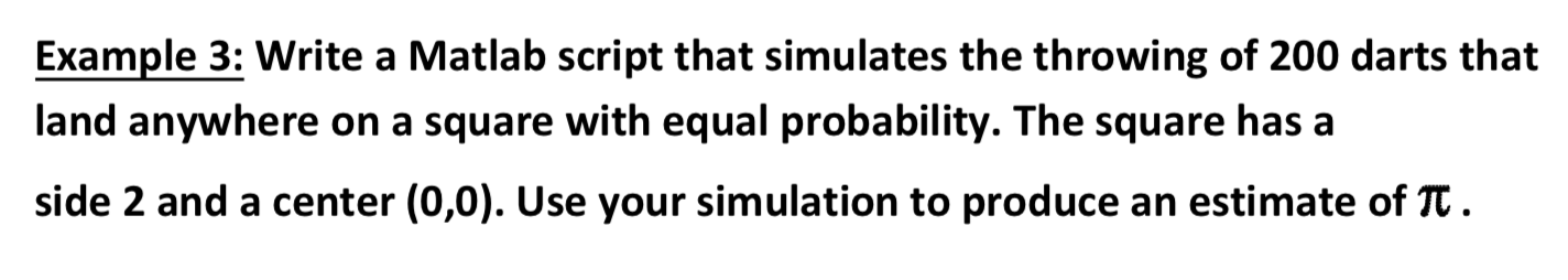 Solved Example 3 Write A Matlab Script That Simulates The