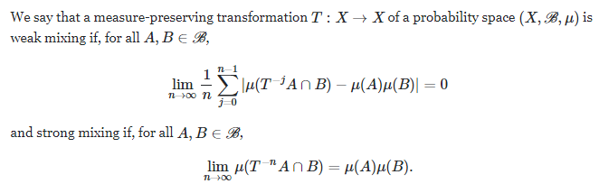 Solved We say that a measure-preserving transformation T:X→X | Chegg.com