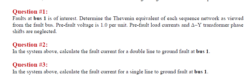 Solved Consider the power system shown in Figure 1 (see | Chegg.com