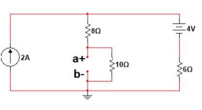 Solved Using theorems A. With overlap Vab = Vth B. Rab C. | Chegg.com
